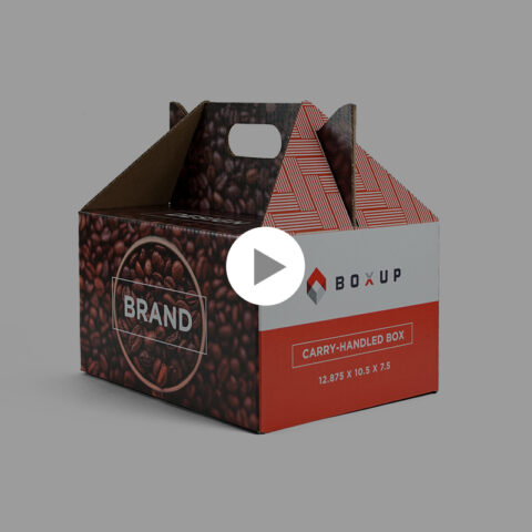 How to Fold BoxUp Carry Handled Boxes